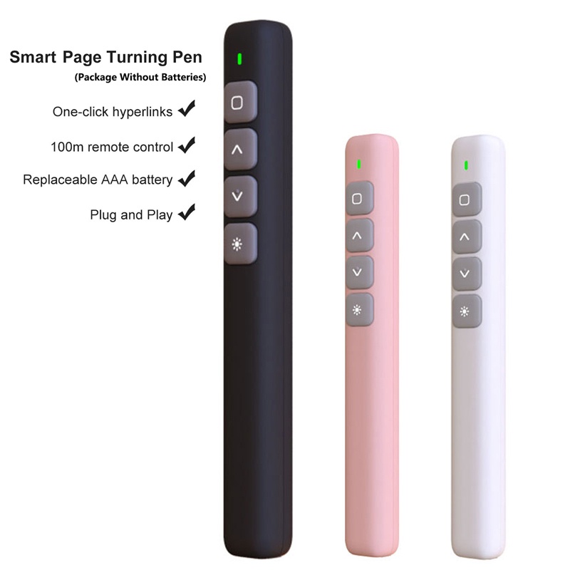 Wireless Presenter With Laser Pointer Laptop RF 2.4GHz USB Remote ...