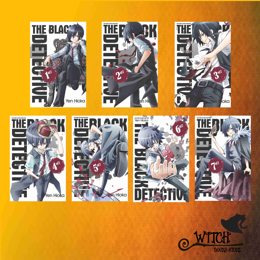 The Black Detective Manga Comic (Full Set) | Shopee Singapore