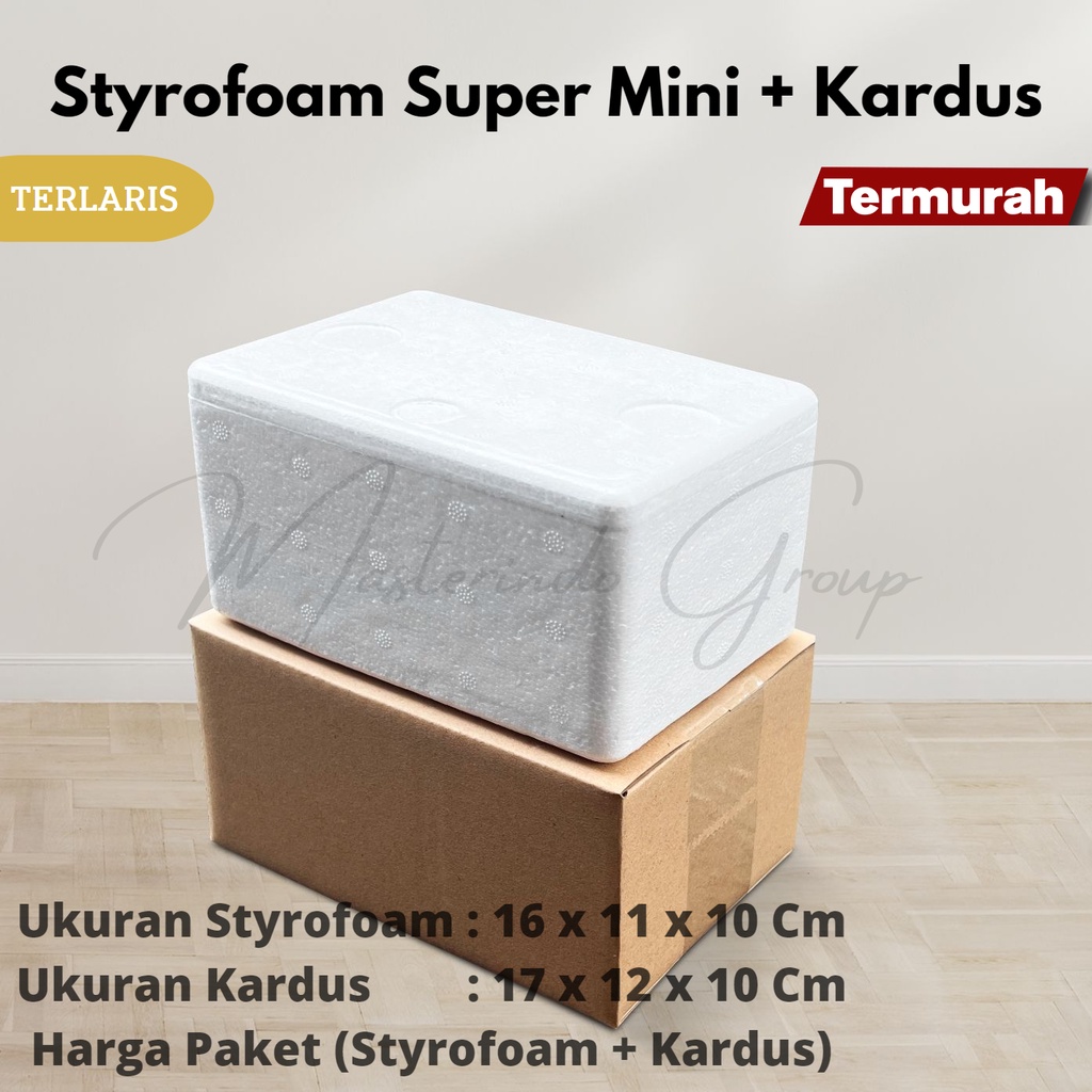 Super Mini Styrofoam + Cardboard | Shopee Singapore