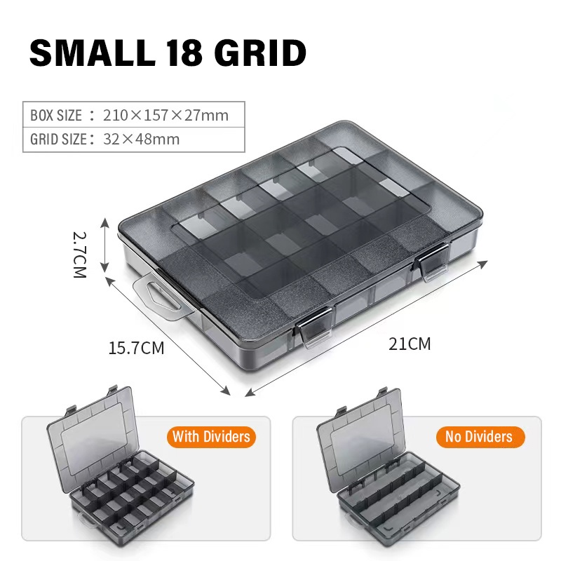 🔥Ship 24H🔥9-24 Grids Compartment Organiser Adjustable Tool Box ...