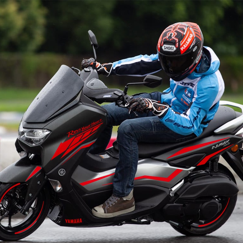 Vinyl sticker for motorcycle yamaha nmax 155 stickers holographic ...