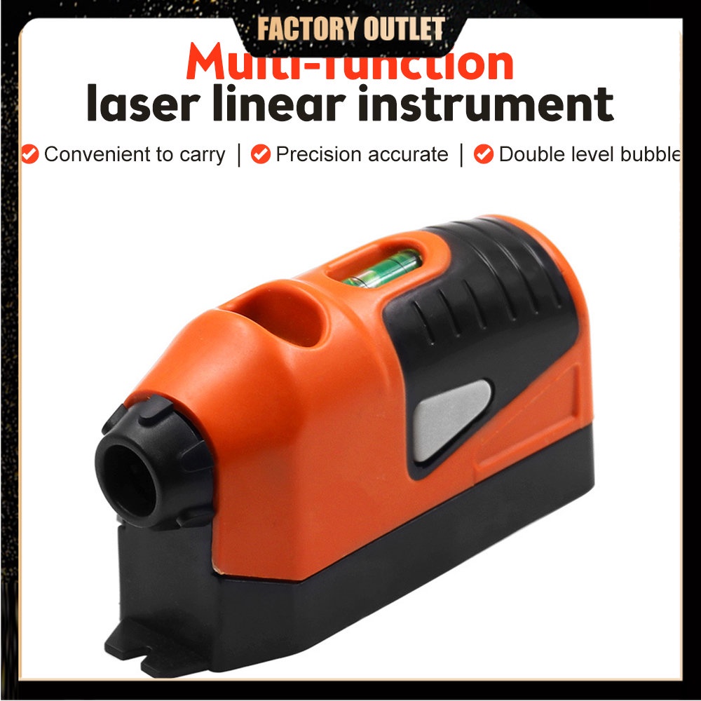 Vertical Horizontal Laser Level Straight Level Line Measurement Gauge ...