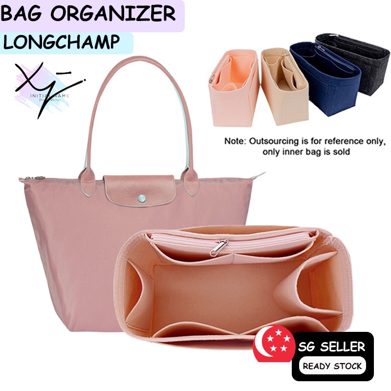 [SG] Ready stock Felt Insert Bag For Longchamp Tote Bag Organizers ...