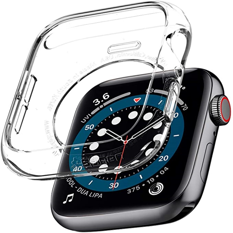 Watch Half Cover Case For Apple Watch 8 7 6 5 40/44/41mm Scratch ...