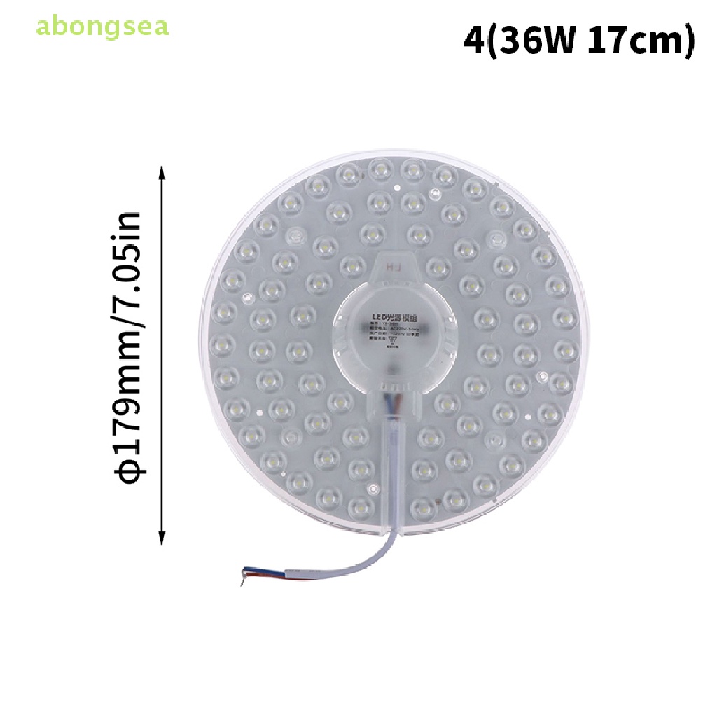 abongsea 12W 18W 24W 36W LED Ring PANEL Circle Light Ceiling board ...