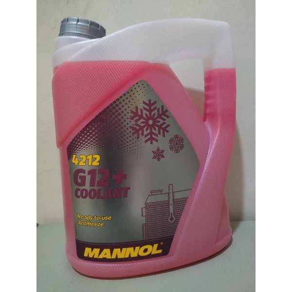 Mannol G12+ Coolant 4212 (5 liter) | Shopee Singapore