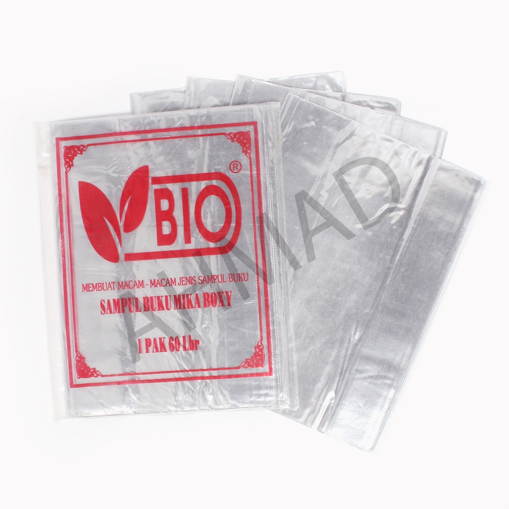 Bio - Boxy Size Plastic Mica Book Cover Variant contains 60 sheets ...