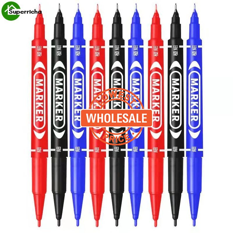 [Wholesale Price] Oily Waterproof Thin Nib Black Drawing Marking Pen ...