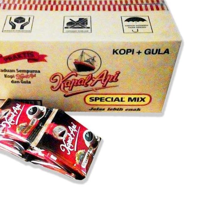 Kopi KAPAL API SPECIAL MIX 25 gr Coffee (Box = 120pc) | Shopee Singapore