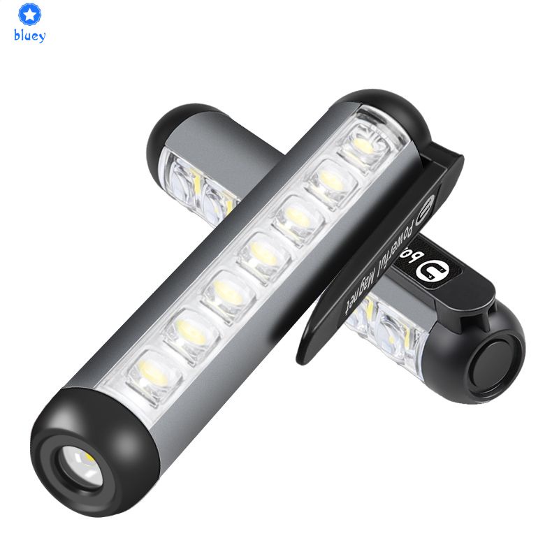 Mini Flashlight Usb Rechargeable Handy Led Torch Pen Light With Clip ...