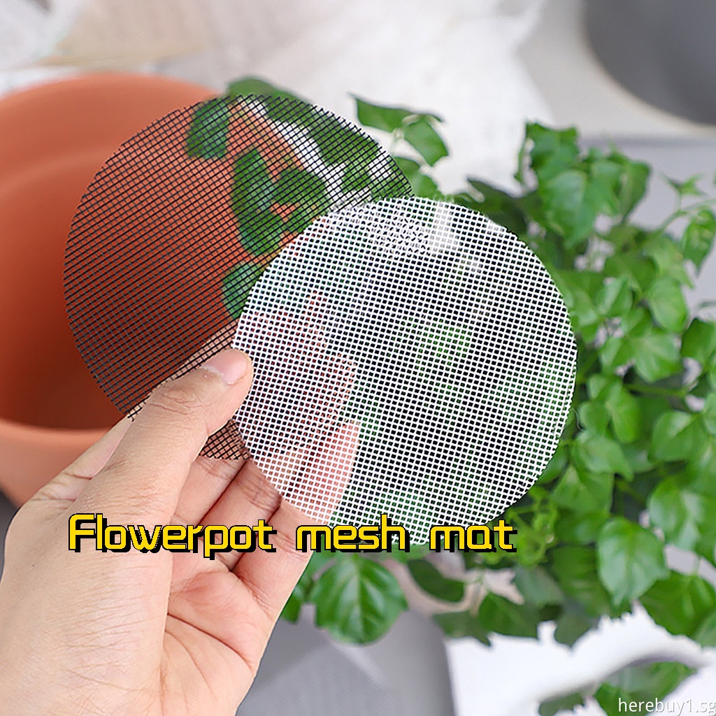 【HOT SALE】Mesh Screens Plant Pot Grid Mat Insect Prevention 5/10cm ...