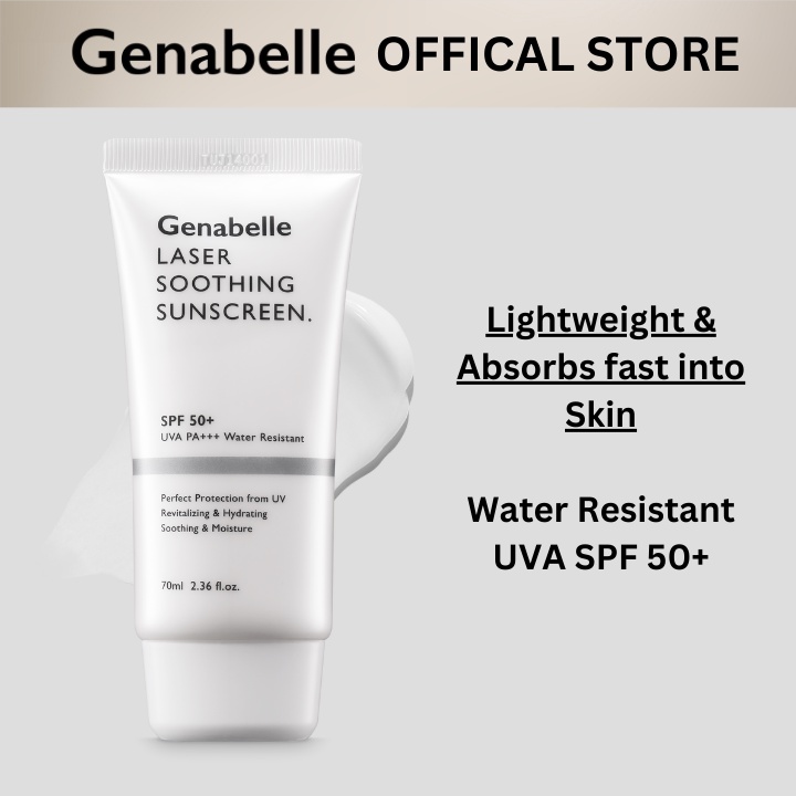 Genabelle Laser Soothing Sunscreen 70ml | Shopee Singapore