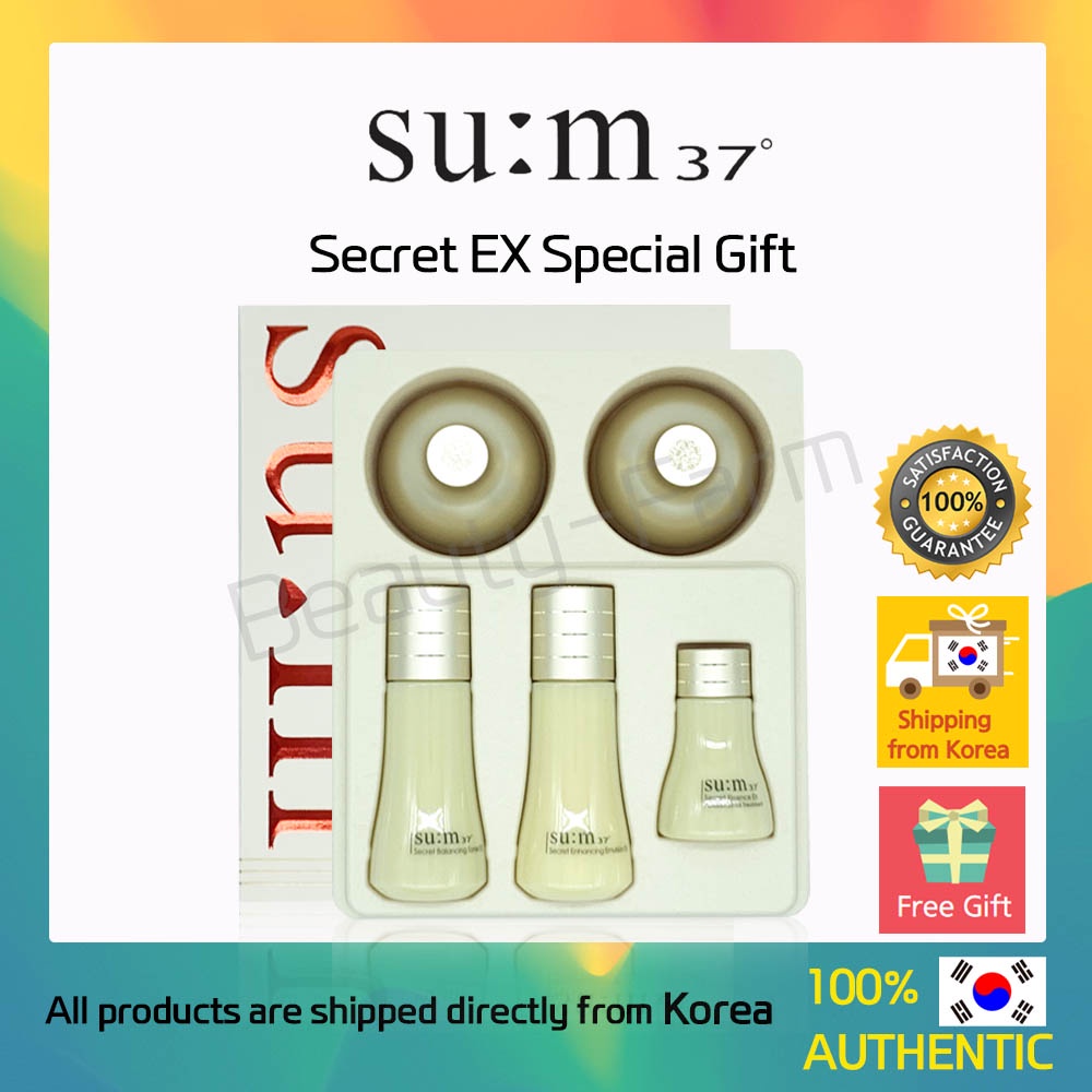 [SU:M37] Secret EX Special mini SET (Toner + Emulsion + Essence + Cream + Eye Cream) /directly ...
