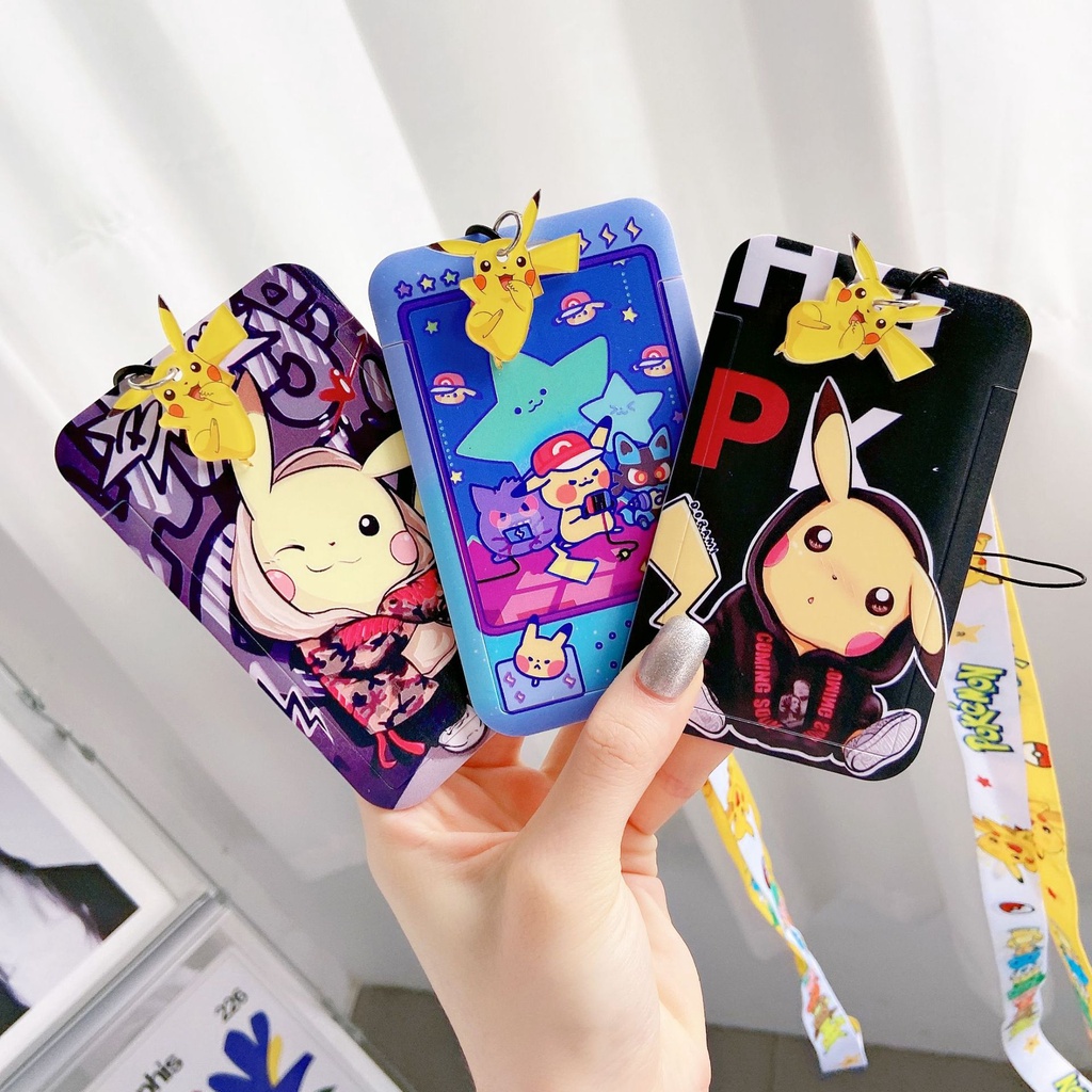 [SG] Pokemon Ezlink Card Lanyard Retractable Keychain Pass Holder ...