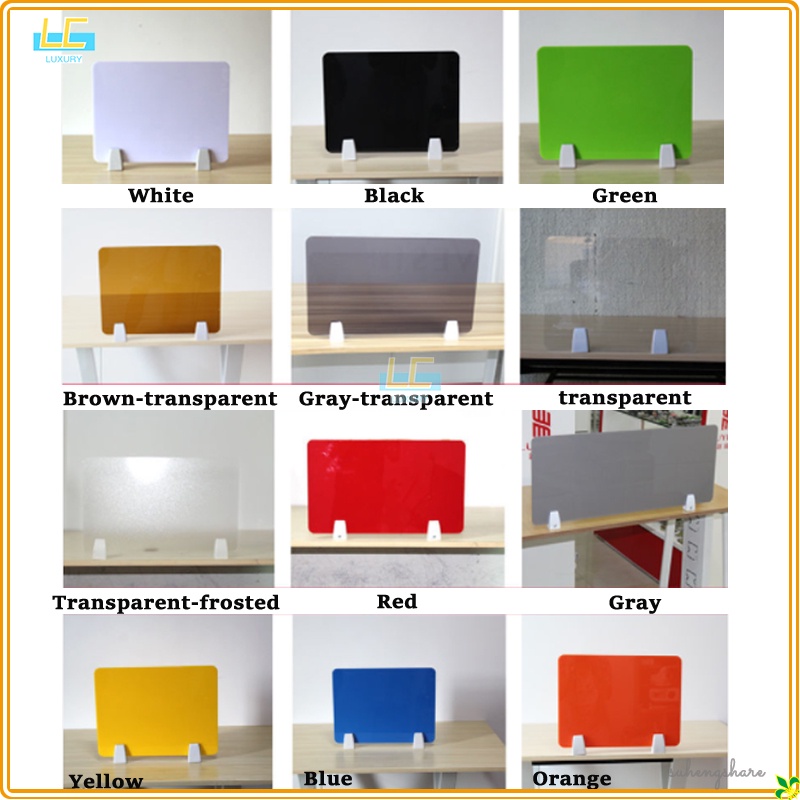 Customize Office Table Dam-Board Desktop Screen Partition colorful ...