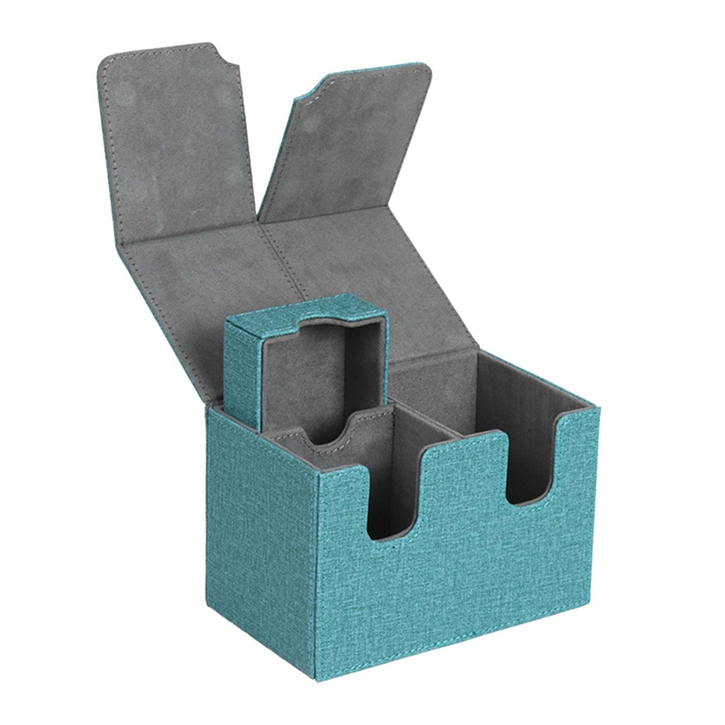 Card Organizer 160 Card Deck Storage Box Collectible Cards Container ...