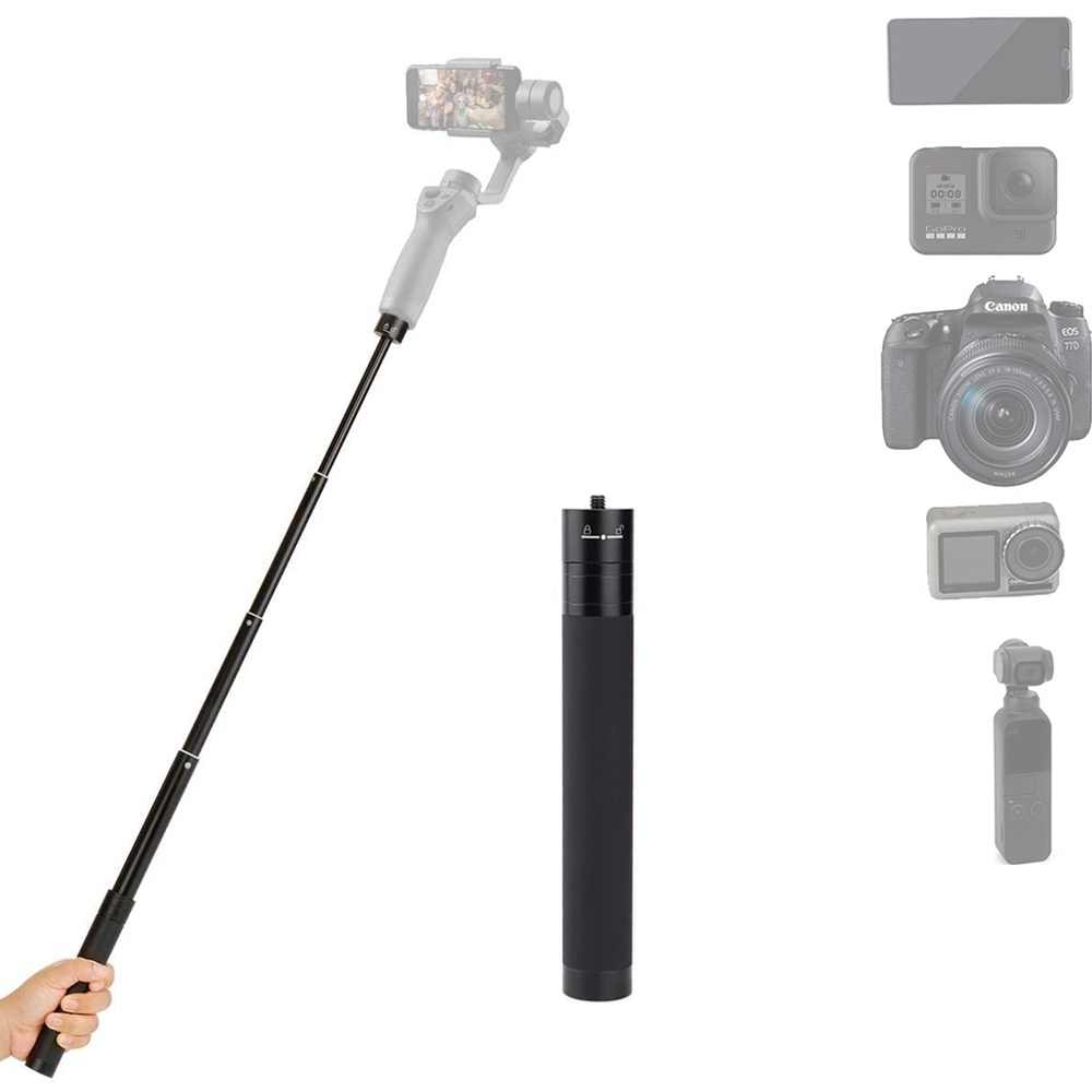 Extension Rod Pole Selfie Stick For Dji Om 6/OM 5 Osmo Mobile 3 4 5 ...