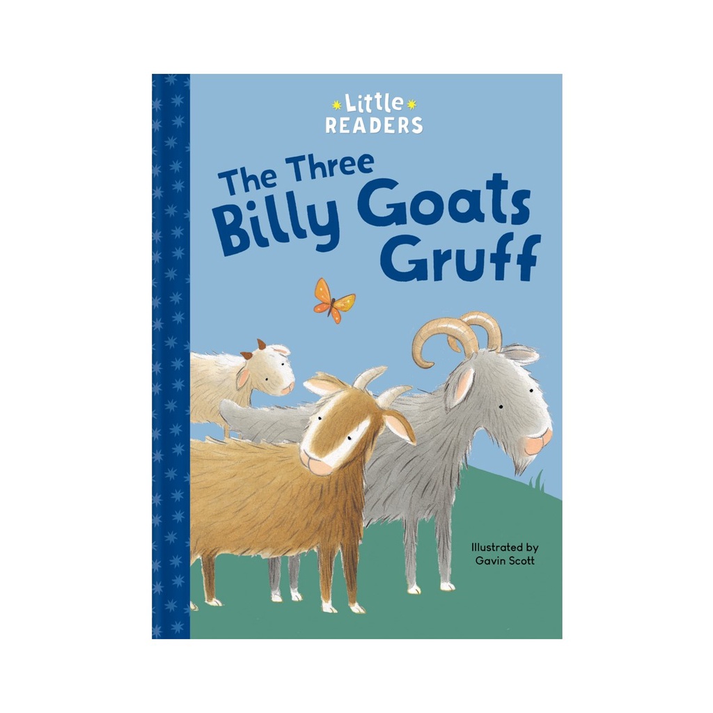 Three Billy Goats Gruff Little Readers Bedtime Story Book for Kids to ...
