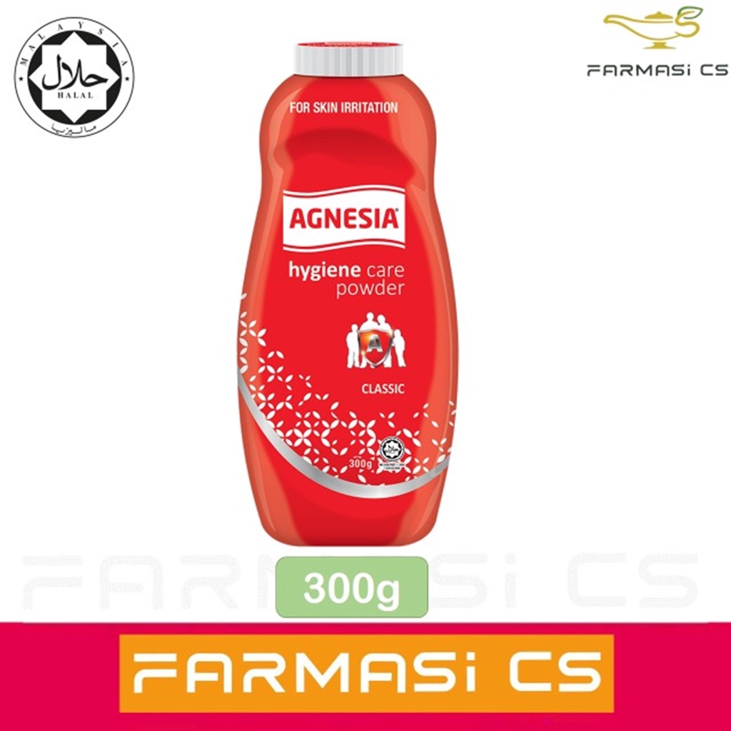 Agnesia Hygiene Care Powder 300g EXP:08/2027 [ Classic, For Skin ...
