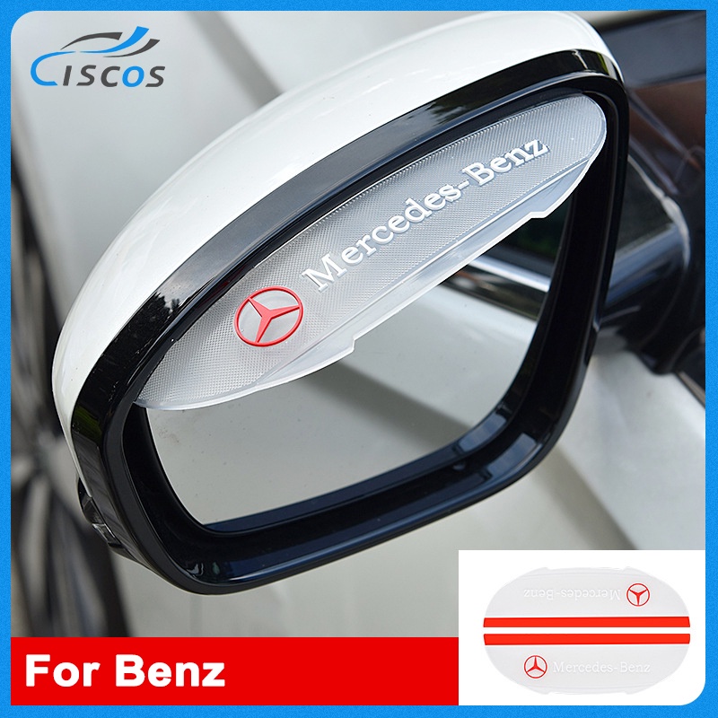Ciscos 2PCS Transparent Car Rearview Mirror Rain Eyebrow Side Mirror ...