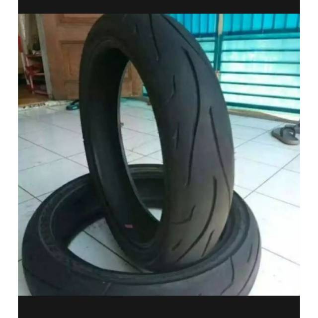 Zenios UKRAN FRONT REAR SECOND TIRE 110/80 100/80 RING 14 FOR METIK ...