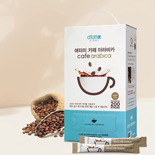 Atomy Korea Cafe Arabica coffee (12g x 10 sticks) | Shopee Singapore