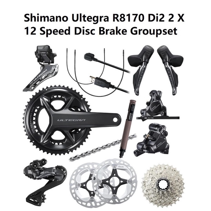 [SG LOCAL STOCK] Shimano Ultegra R8150 Rim Brake / R8170 Disc Brake Di2 ...