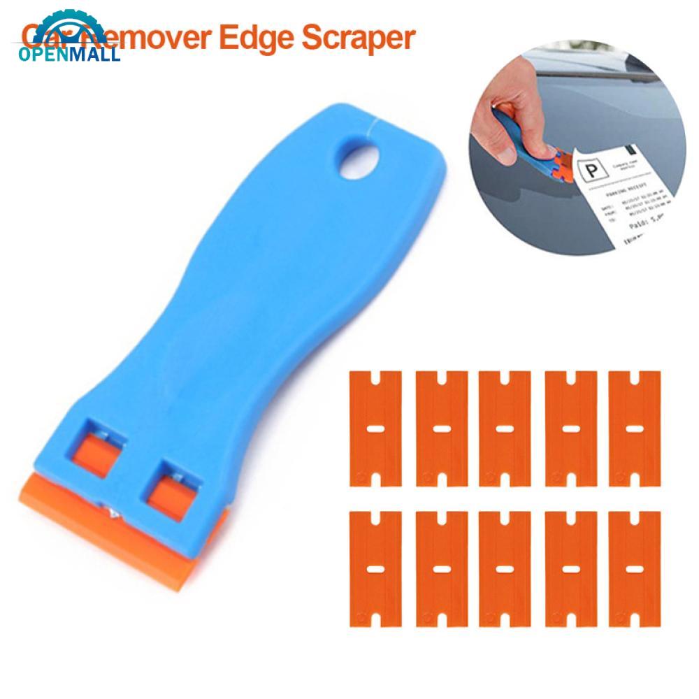 OPENMALL Car Double Edged Plastic Razor Lable Clean Razor Glue Remover ...