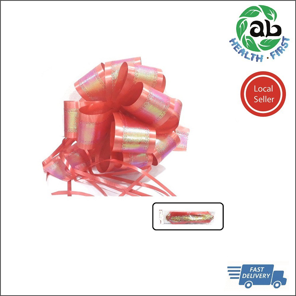 Packing Pull Bow Ribbons 5cm x 18.5cm | Shopee Singapore