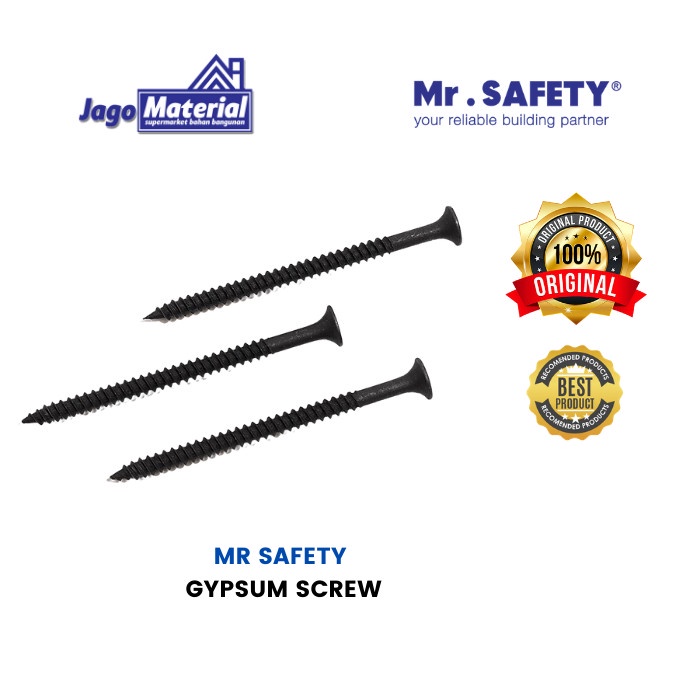 Mr. Safety Gypsum Screw Pack - Gypsum Screws (Small Pack Packaging ...