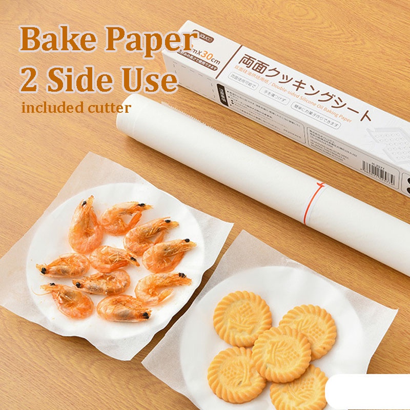 [Ready Stock]30cm*10M Japan Double-Sided Bake Paper / Baking Paper ...