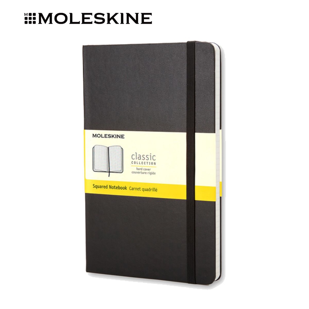 Moleskine Classic Notebook Pocket Hard Cover 9x14 cm | Shopee Singapore