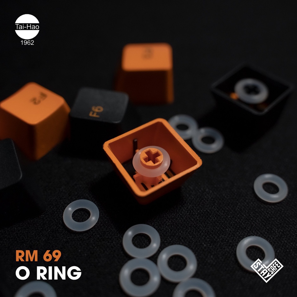 TAI-HAO KEYBOARD KEYCAPS O-Ring Dampeners Set | Shopee Singapore