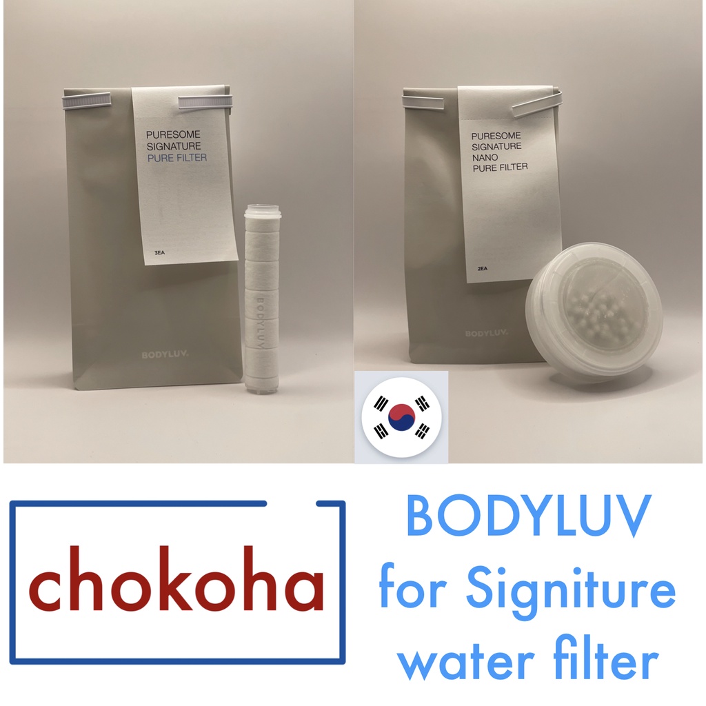 BODYLUV water filter for signiure showerhead (3rd generation) | Shopee ...