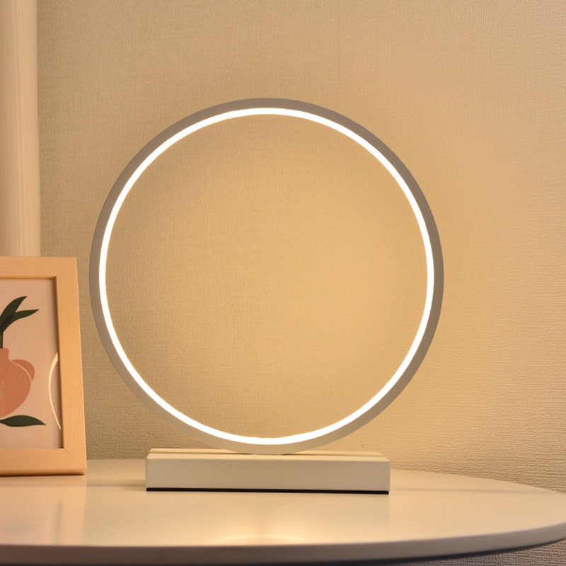 Creative Bedroom Bedside Table Lamp Nordic Simple Modern Night Light ...