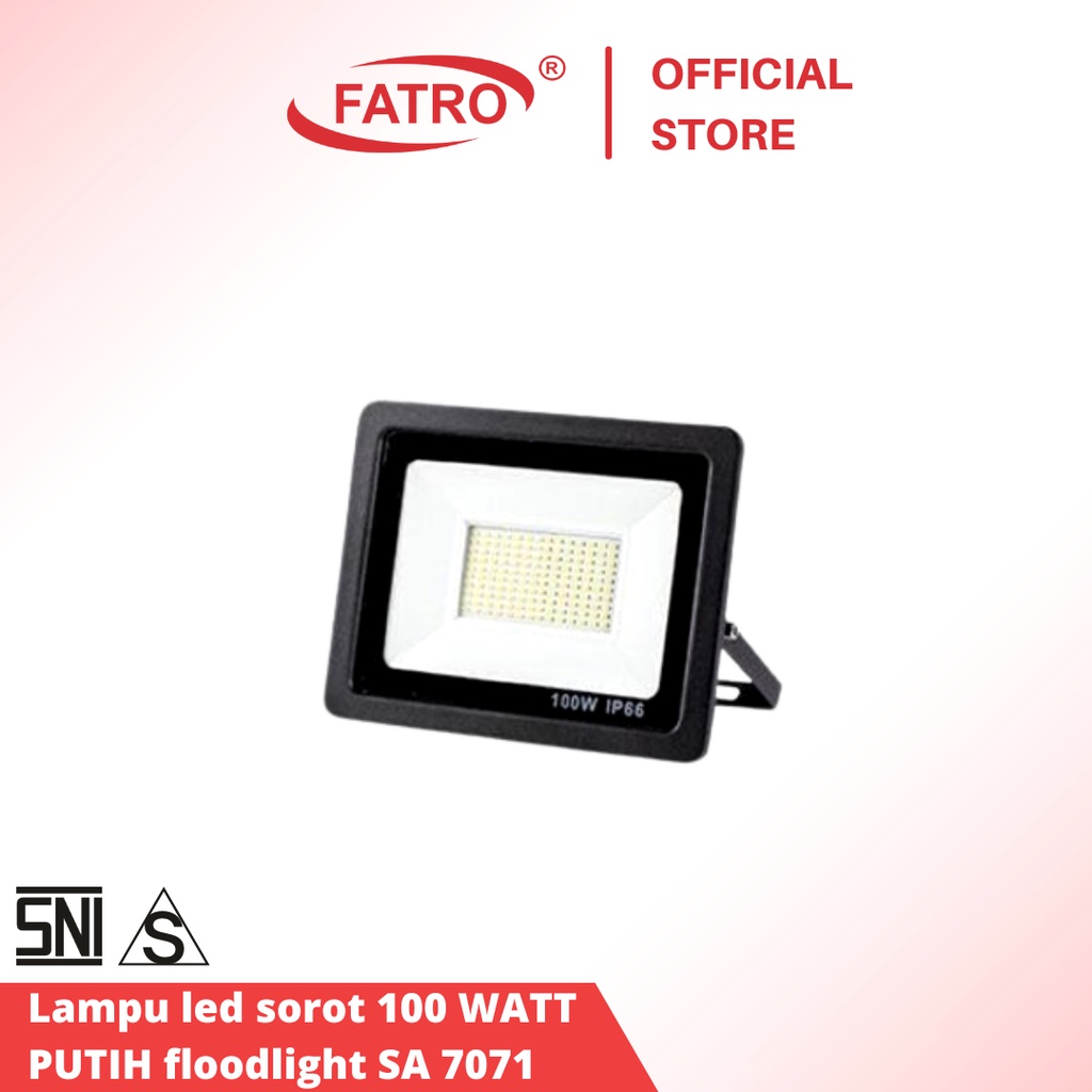 PUTIH Fatro led spotlight 100 WATT WHITE floodlight / led SPOTLIGHT ...