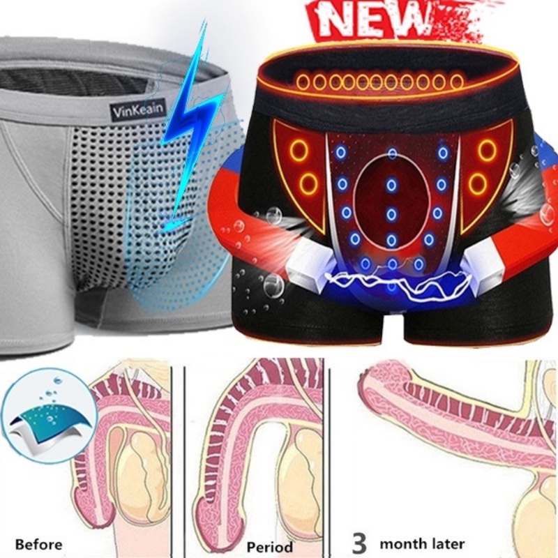2024 New upgraded men's health magnetic therapy underwear men's ...