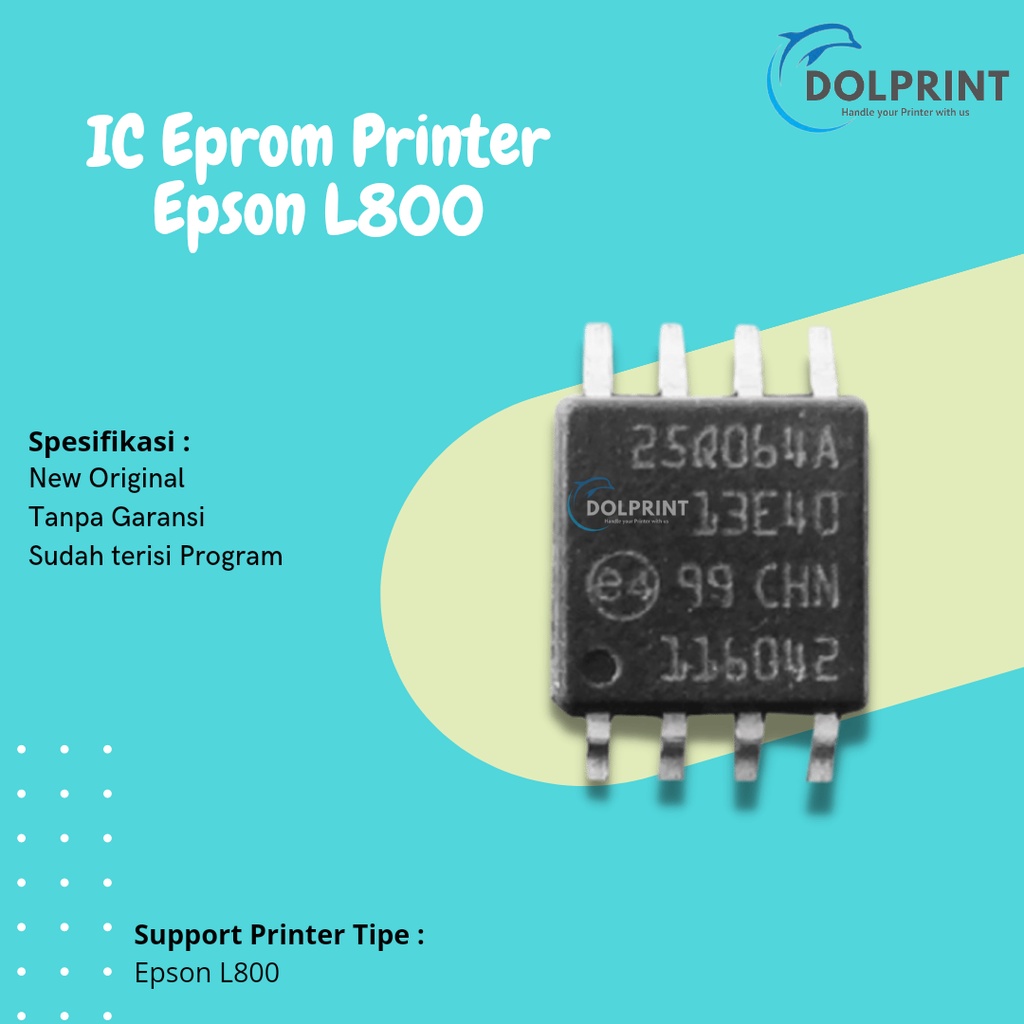 Eprom IC Epson L800 L805 L810 L850, IC Counter L800 L805 L810 L850, IC Eeprom Reset Epson L800 ...