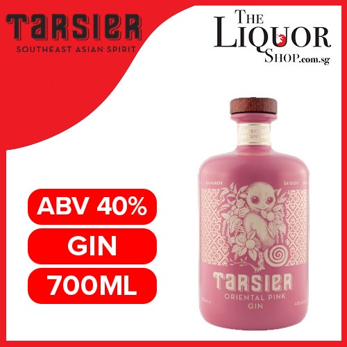 Tarsier Southeast Oriental Pink Gin ABV 40% 700ml | Shopee Singapore
