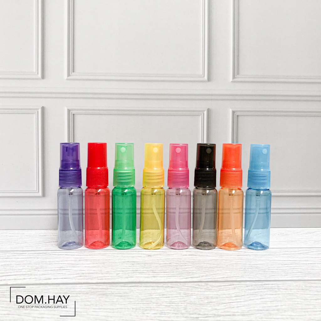 20ml PET Plastic Spray Bottle Color Face Mist Spray Hand Sanitizer ...