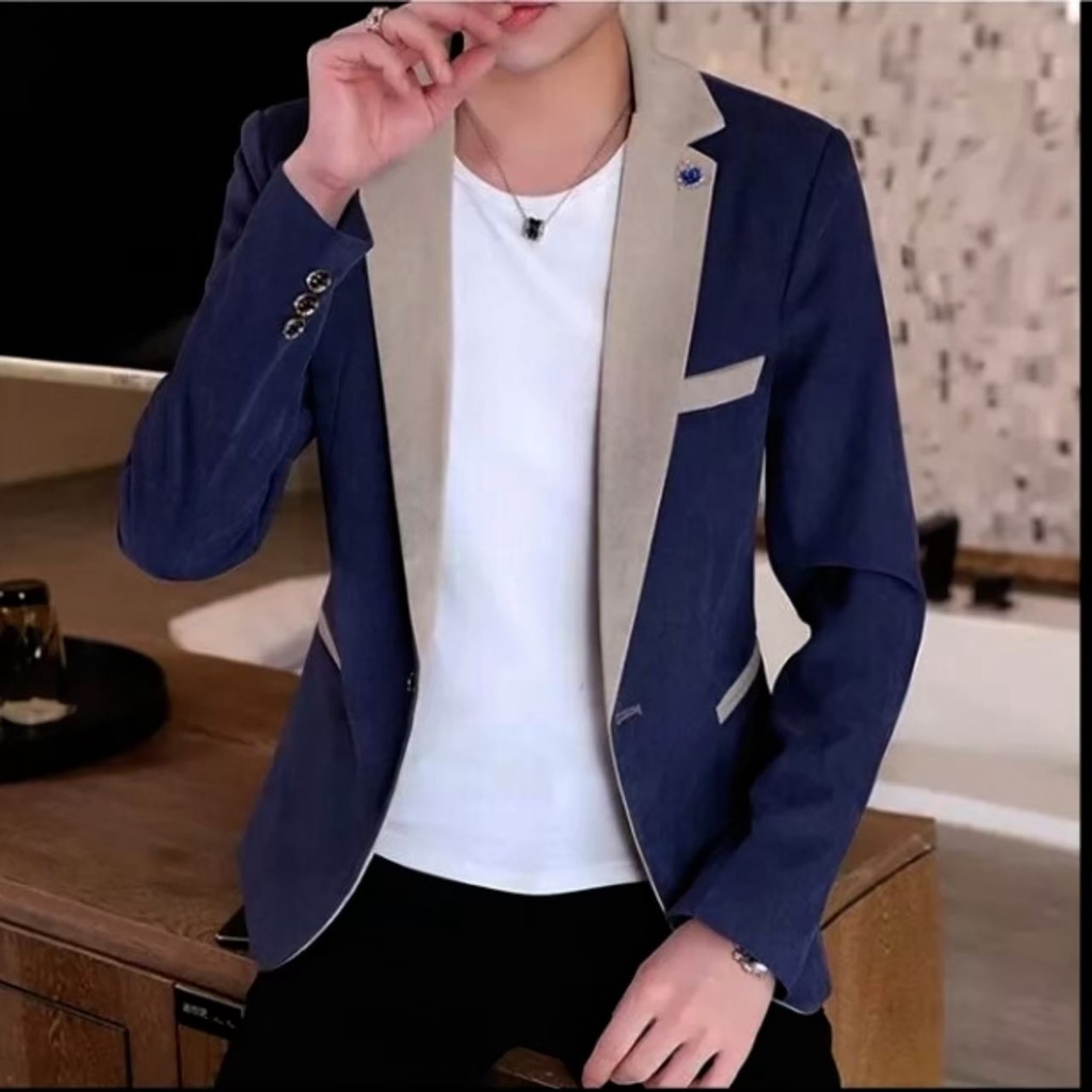 PRIA Men's BLAZER/Men's BLAZER/Men's Suit/Korean BLAZER/Men's FORMAL ...