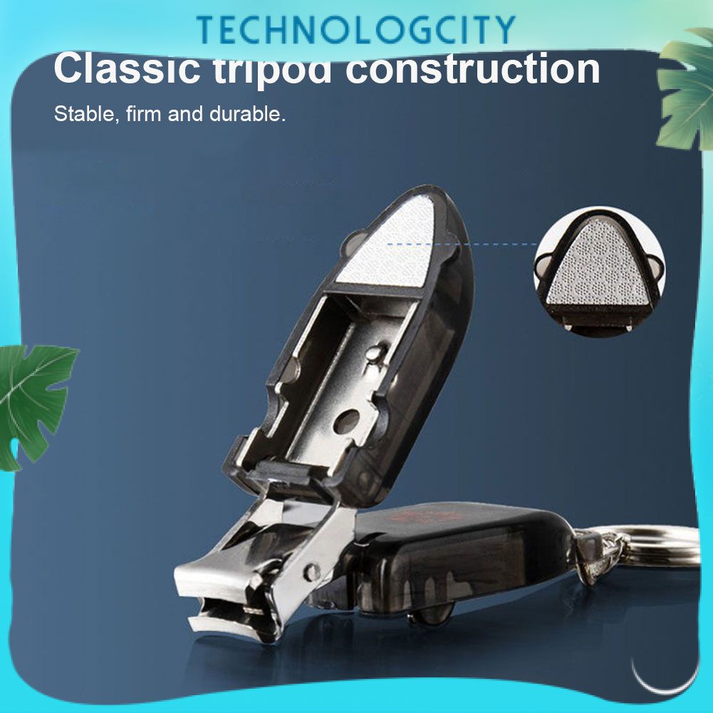 Creative Mini Stainless Steel Foldable Hand Toe Nail Clippers Cutter ...