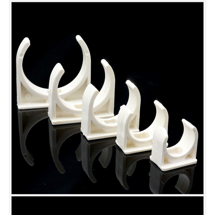 PVC Pipe Clamp UPVC Water Supply Pipe 20 25 32 40 50 Pipe Clamp U ...