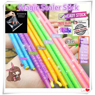 Sealer Plastic Stick 1pc Useful Plastic Bag Seal Stick /Storage Bag ...