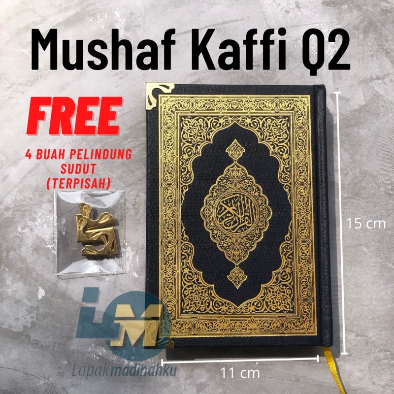 Mushaf Al-Quran Madinah Kaffi Q2 Palm Size 11 x 15 cm original original ...