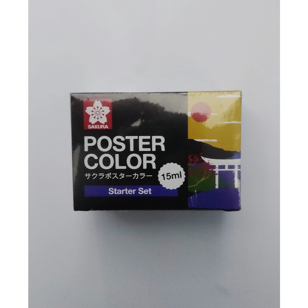 Sakura poster Color 6x15ml Set/sakura poster Paint/sakura 6color poster ...