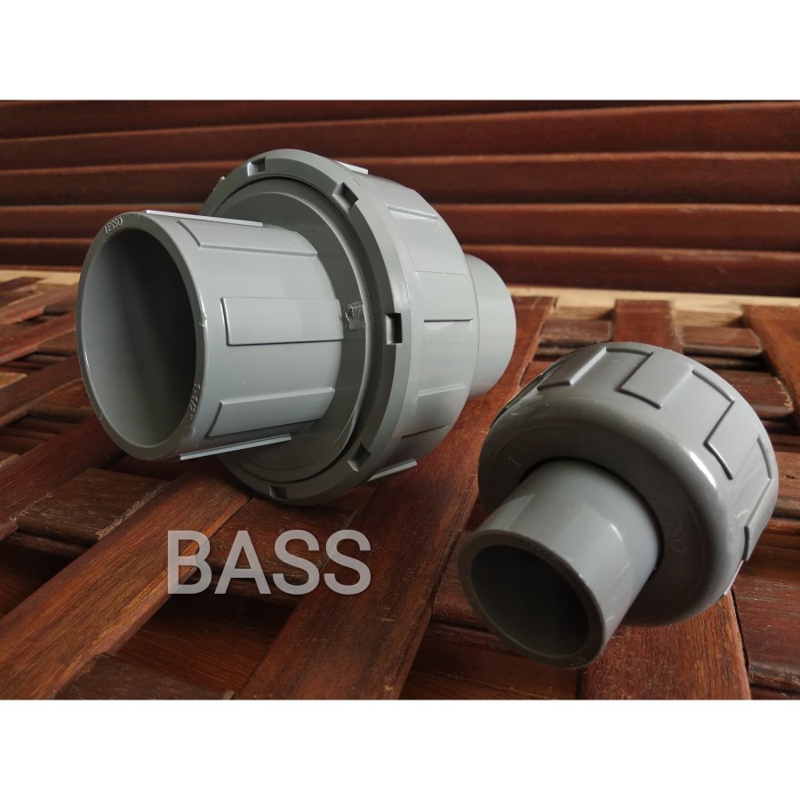 Watermur Sok PVC LESSO AW 3/4" Inch Union Sock Pipe Connection Fittings ...
