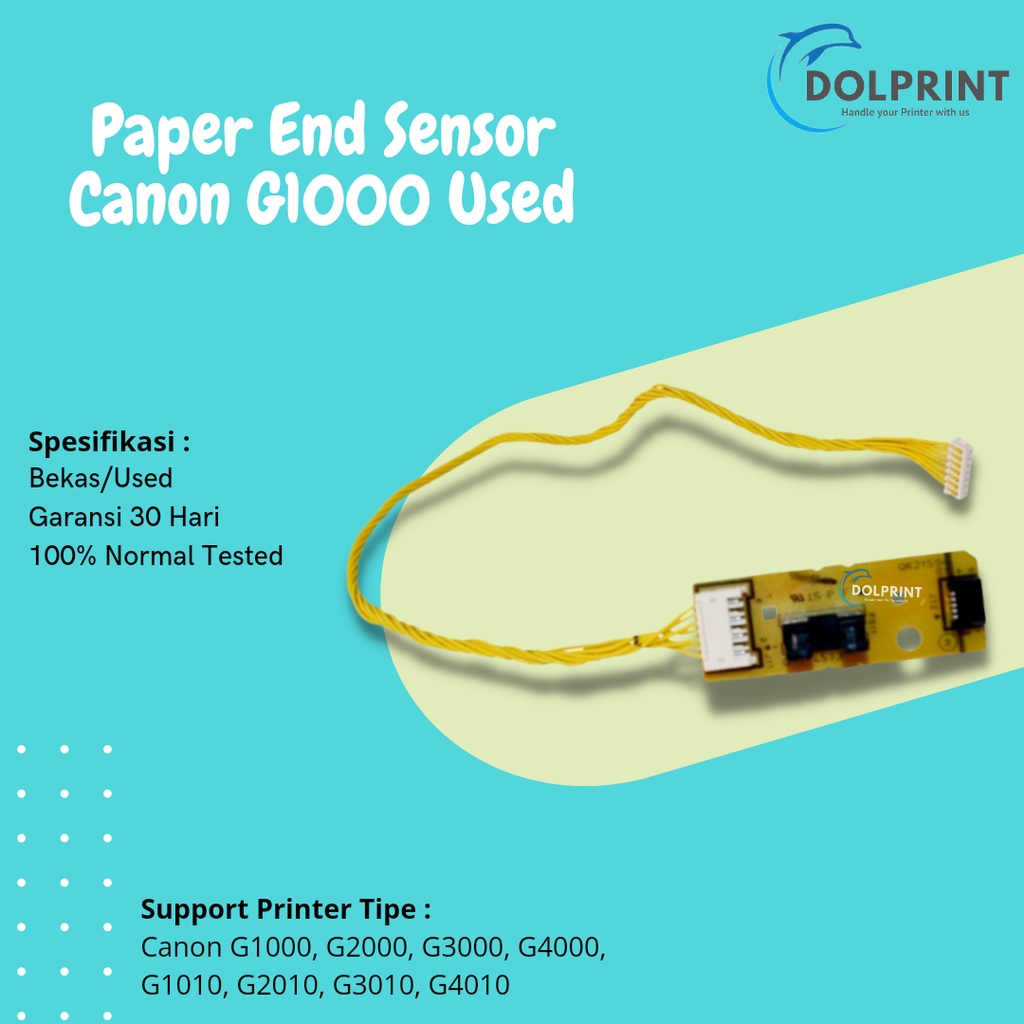 Used Canon G1000 G4010 G3010 G2010 G1010 PE Rear Paper Sensor G1000 ...