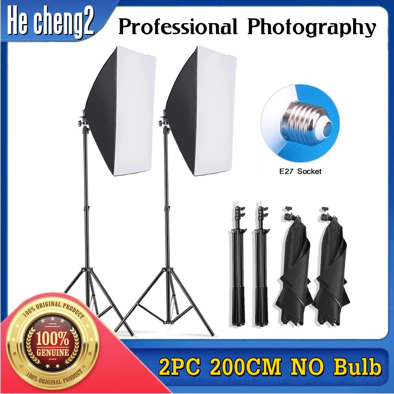 【SG STOCK】2pcs Professional Photography kit Continuous Photo Studio ...