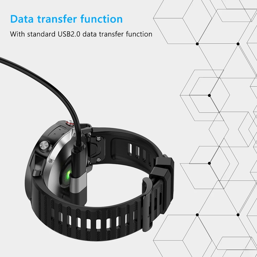 Micro USB/Type-C/IOS Female Head Turn Garmin Watch Charging Adapter ...